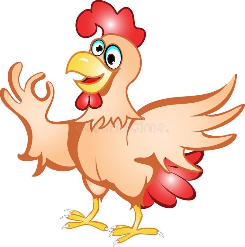 Cartoon hen stock vector. Illustration of vector, bird - 59180973