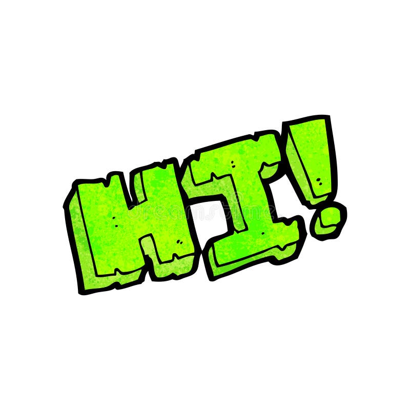 Cartoon Hi Stock Illustrations – 4,238 Cartoon Hi Stock Illustrations ...