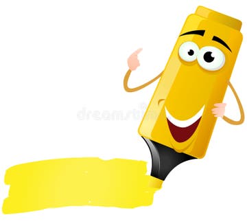 Cartoon Highlighter Stock Illustrations – 2,654 Cartoon Highlighter ...
