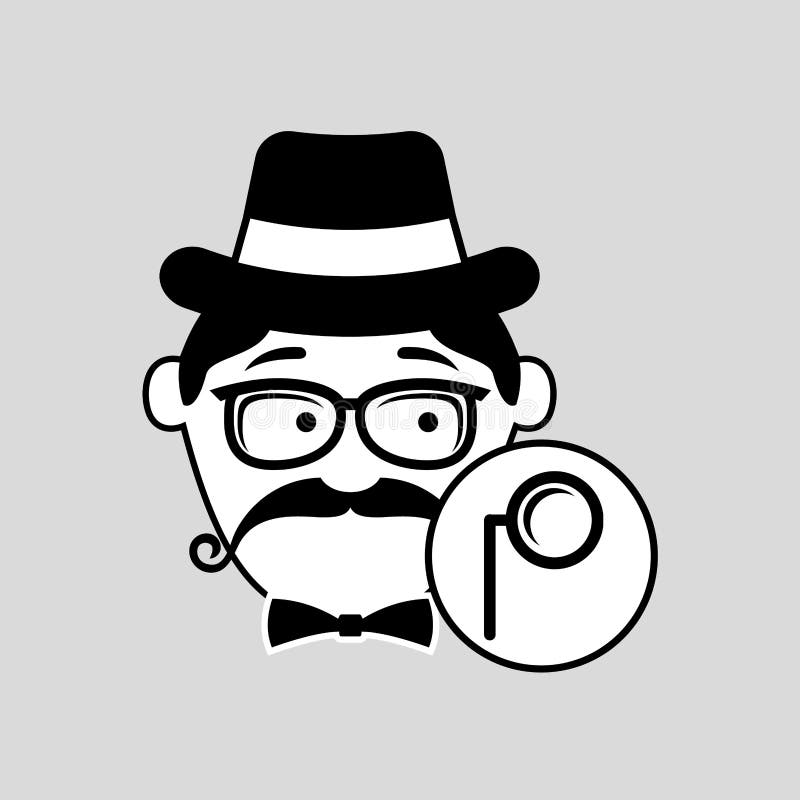 Cartoon monocle stock vector. Illustration of monocle - 38063126