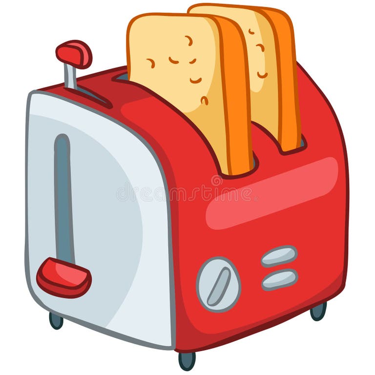 Cartoon Toaster Toast Stock Illustrations – 2,368 Cartoon Toaster Toast ...
