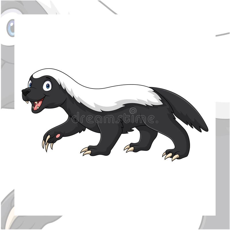 Funny Honey Badger Stock Illustrations – 102 Funny Honey Badger Stock ...