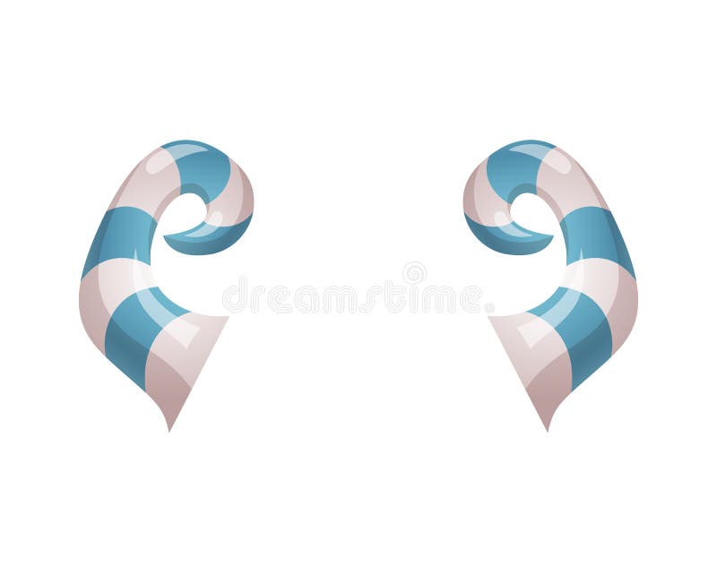 Striped Horns Stock Illustrations – 385 Striped Horns Stock ...
