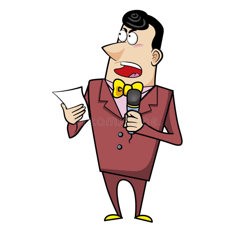 Cartoon Male Host Stock Illustrations – 1,029 Cartoon Male Host Stock ...