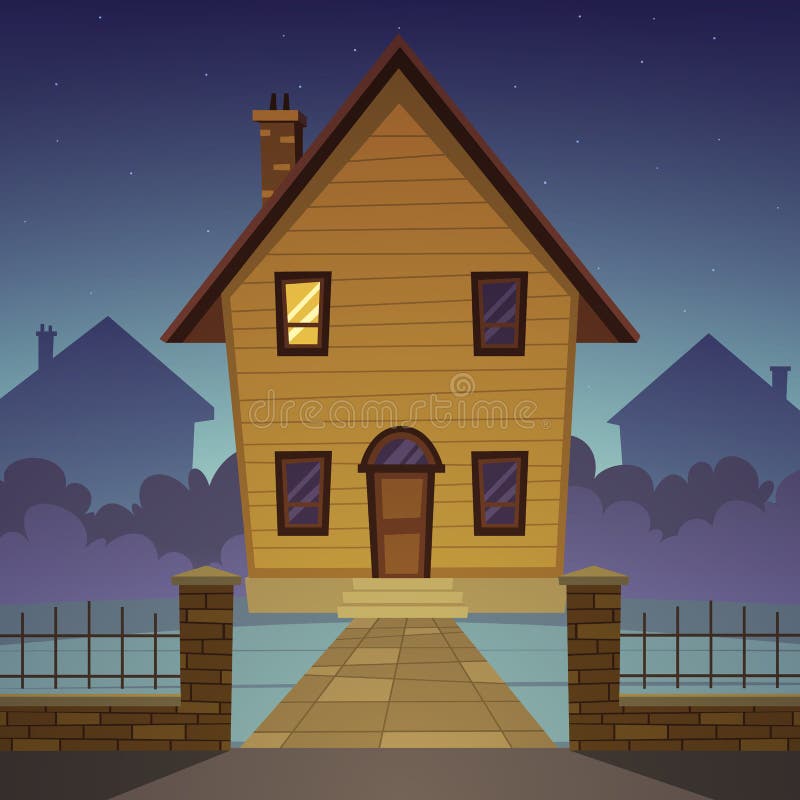 Cartoon House stock vector. Illustration of development - 66479193