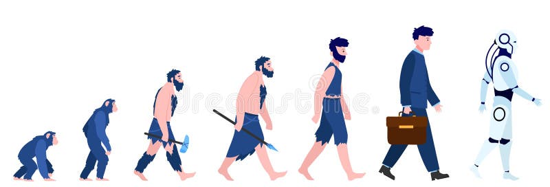 Human Evolution Stock Illustrations – 19,176 Human Evolution Stock ...
