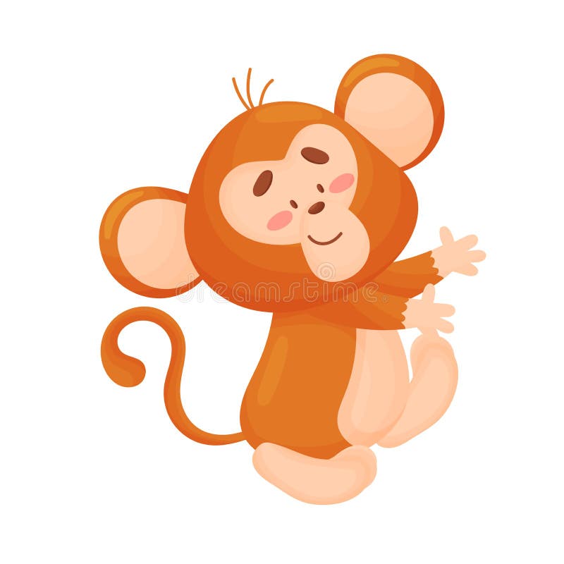 Cartoon Monkey Walk Stock Illustrations – 271 Cartoon Monkey Walk Stock ...