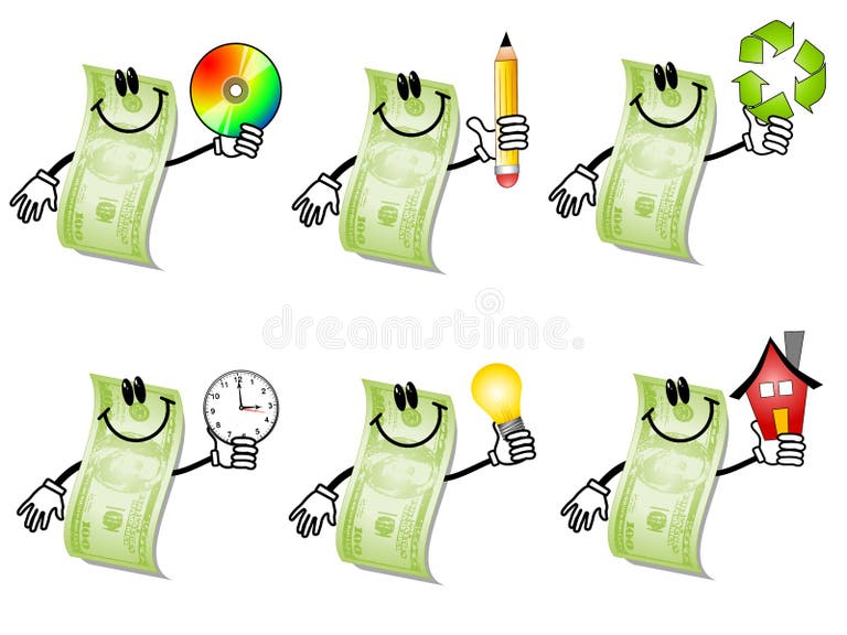 Dollar Bill Cartoon Stock Illustrations – 24,161 Dollar Bill Cartoon ...