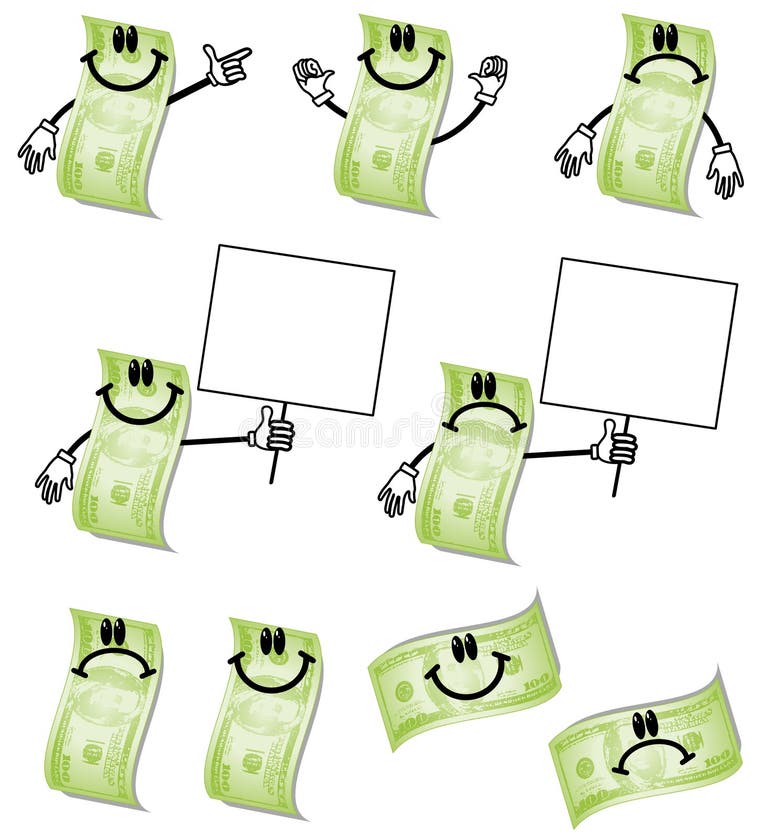 Dollar Bill Cartoon Stock Illustrations – 24,212 Dollar Bill Cartoon ...