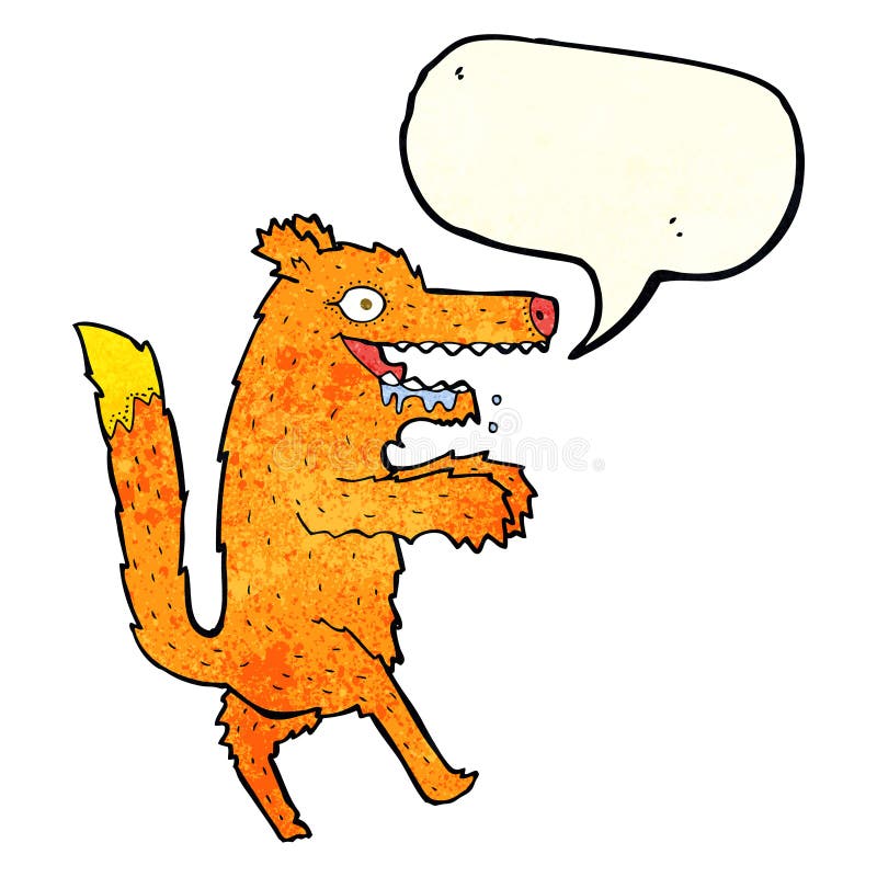 Hungry Red Cat with Speech Bubble. Stock Vector - Illustration of obese ...