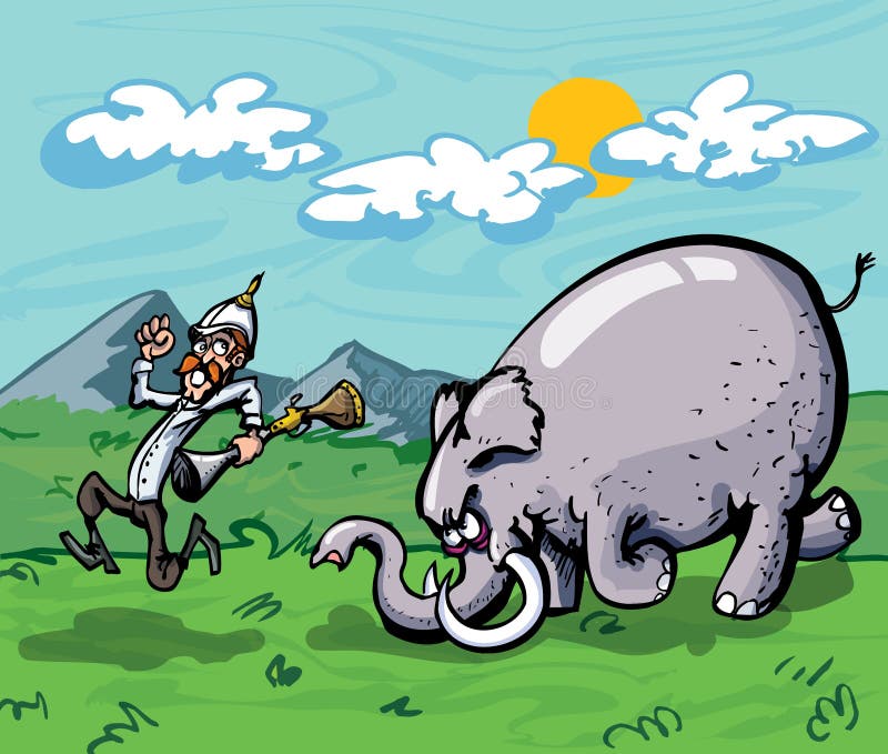 Elephant Run Stock Illustrations – 744 Elephant Run Stock Illustrations ...