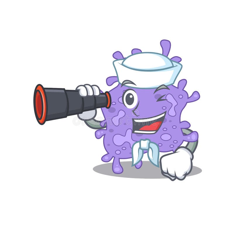 An Icon of Staphylococcus Aureus Cartoon Design Style with a Sign Board ...