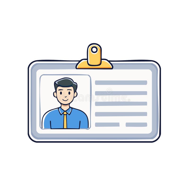 Cartoon Id Card Stock Illustrations – 2,719 Cartoon Id Card Stock ...