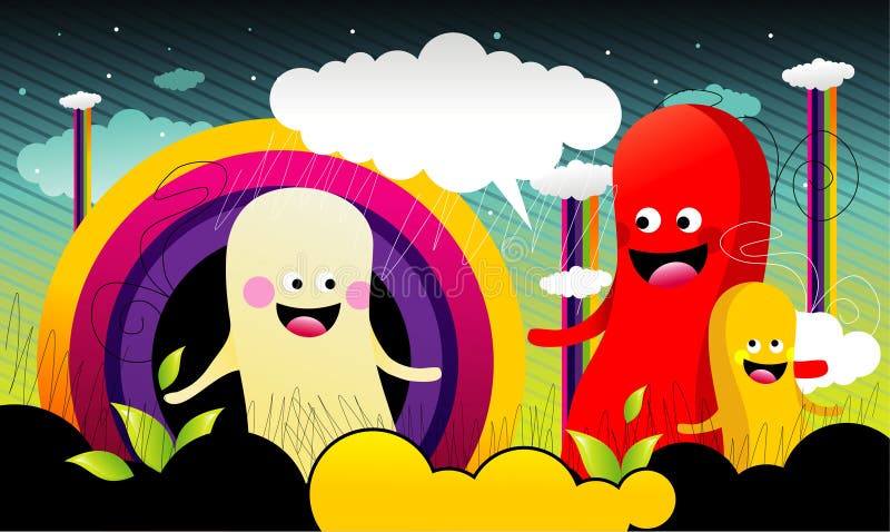 Cartoon illustration stock vector. Illustration of drawing - 17582843