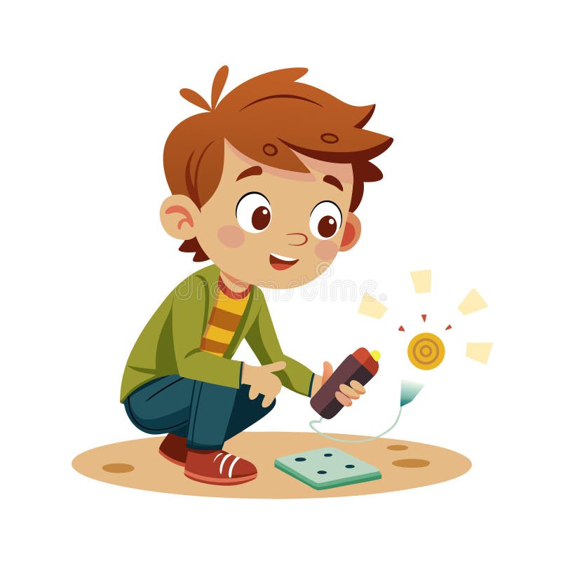 Boy Student Science Project Stock Illustrations – 667 Boy Student ...