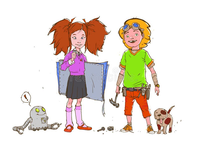 Cartoon Generation Family Tree Isolated on White Stock Vector ...