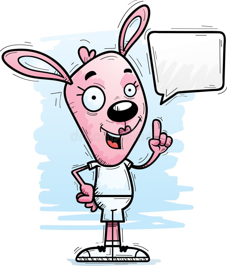 Cartoon Rabbit Talking Stock Illustrations – 1,272 Cartoon Rabbit ...