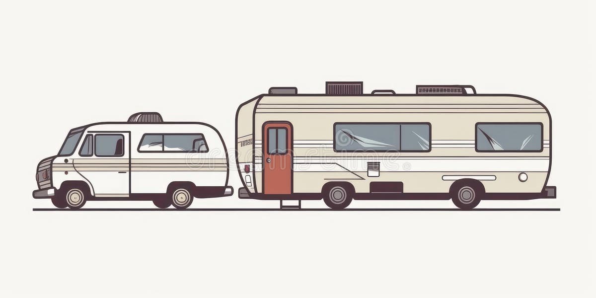 Pulling Camper Cartoon Stock Illustrations – 17 Pulling Camper Cartoon ...