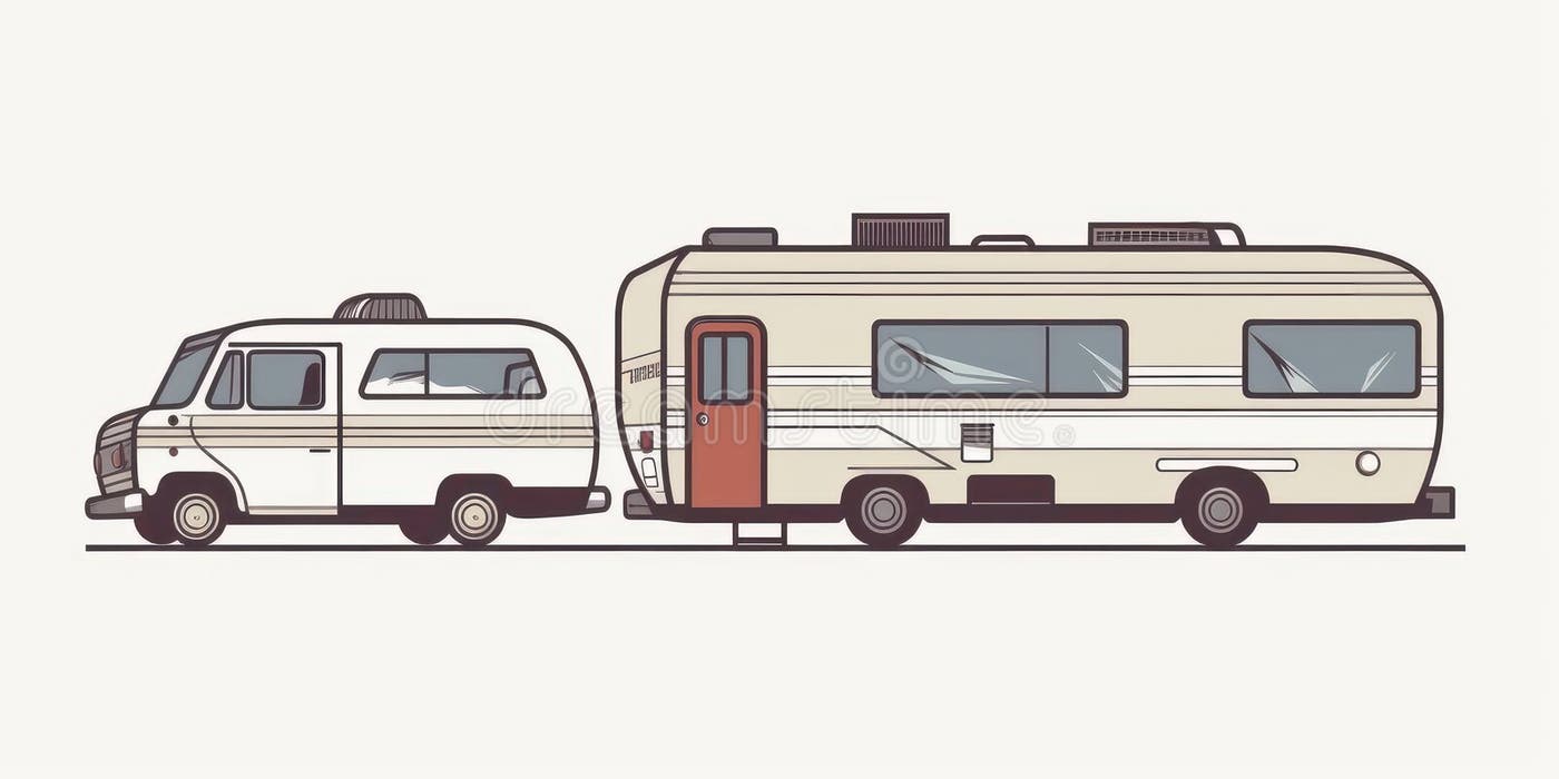 Pulling Camper Cartoon Stock Illustrations – 17 Pulling Camper Cartoon ...
