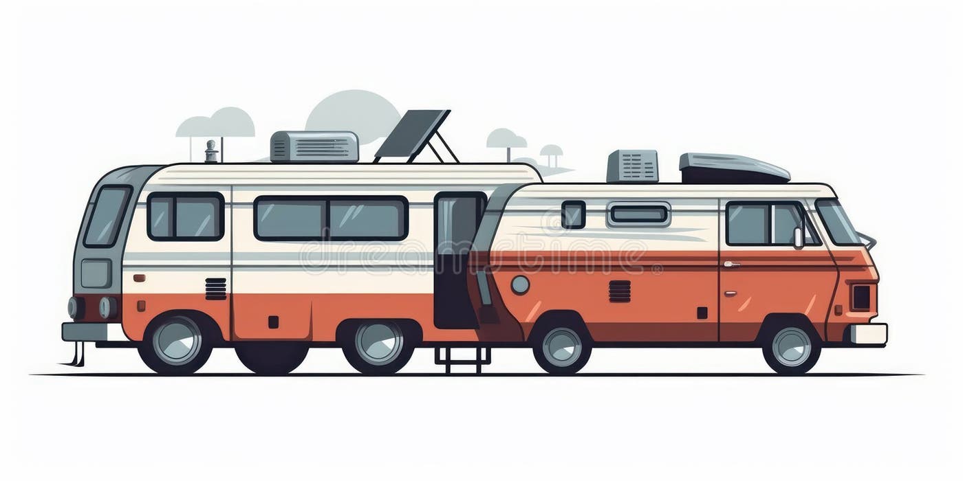 Pulling Camper Cartoon Stock Illustrations – 17 Pulling Camper Cartoon ...