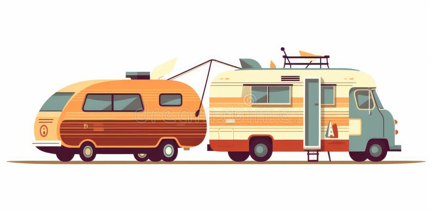Pulling Camper Cartoon Stock Illustrations – 17 Pulling Camper Cartoon ...