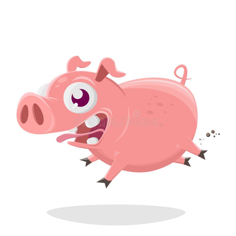 Mad Pig Cartoon Stock Illustrations – 202 Mad Pig Cartoon Stock ...