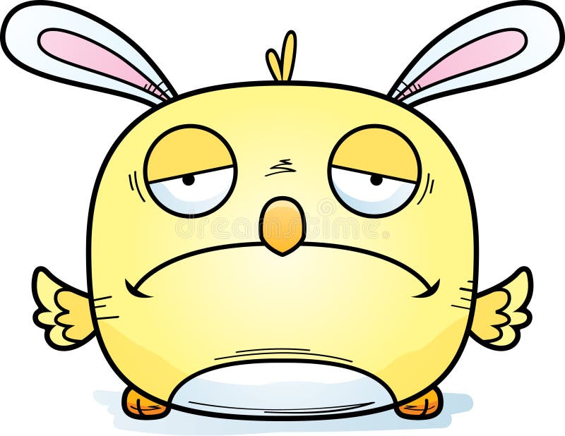 Sad Easter Bunny Clipart