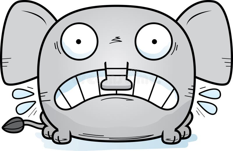 Scared Elephant Stock Illustrations – 132 Scared Elephant Stock ...