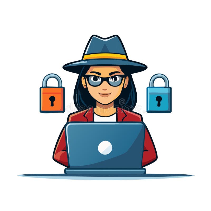 Safe Data Computer Illustration Cartoon Stock Illustrations – 2,844 ...