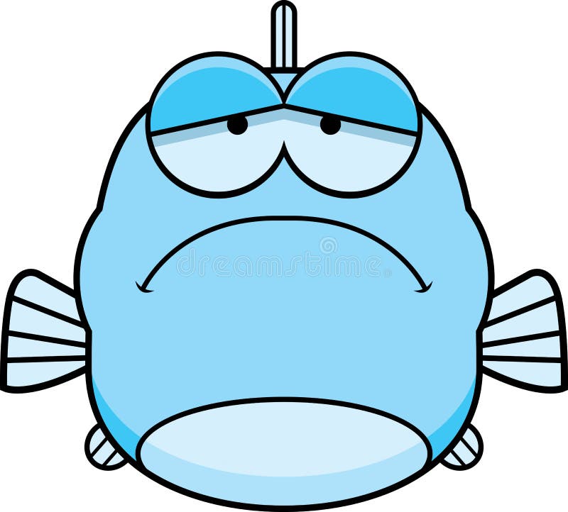 Fat Fish stock vector. Illustration of round, cartoon - 9024596