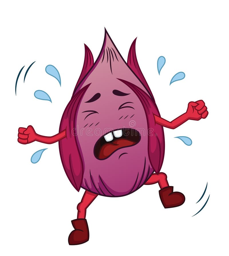 Cartoon Shallot Isolated Illustration Stock Illustrations – 561 Cartoon ...