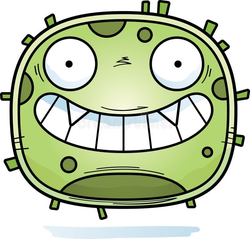 Happy Germ Microbe stock vector. Illustration of microorganism - 47776900