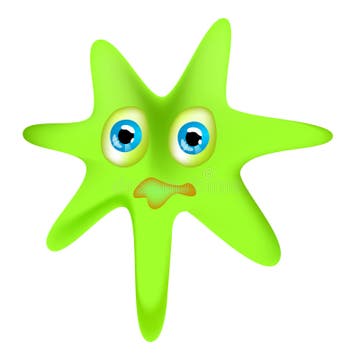 Scared Germ Microbe Stock Illustrations – 156 Scared Germ Microbe Stock ...