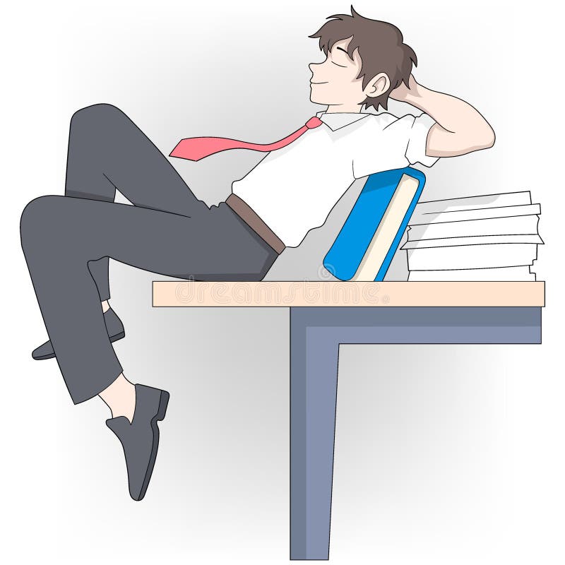 Lazy Employee Cartoon Stock Illustrations – 1,651 Lazy Employee Cartoon ...