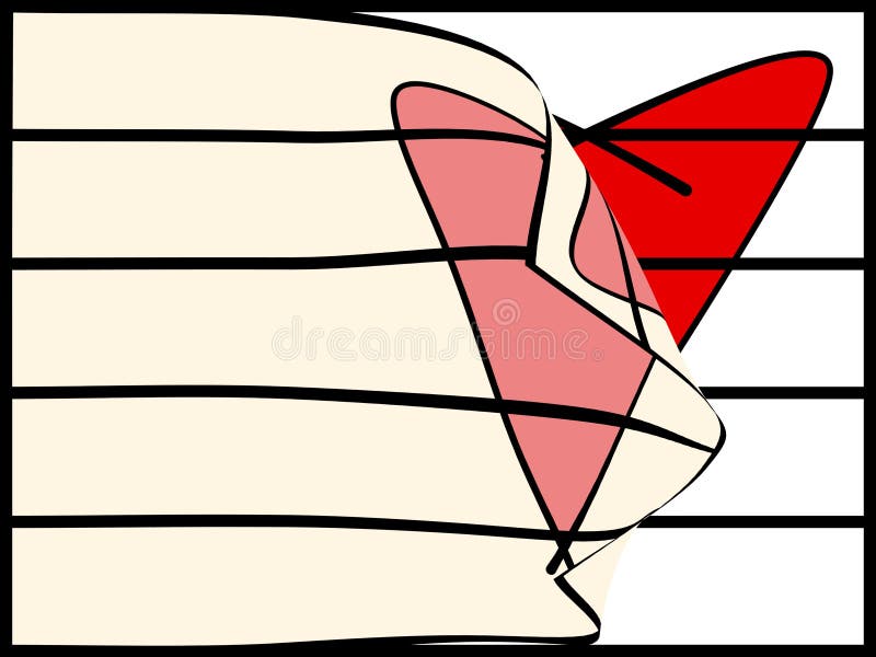 Lined Paper Cartoon Stock Illustrations – 2,376 Lined Paper Cartoon ...