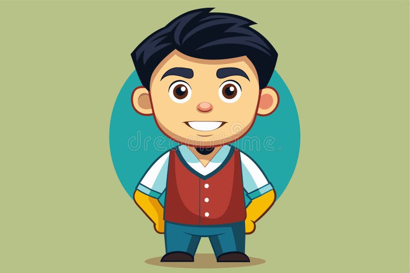 Cartoon Vest Man Stock Illustrations – 4,853 Cartoon Vest Man Stock ...