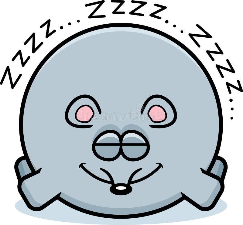 Cartoon Mouse Sleeping stock vector. Illustration of mouse - 116184653
