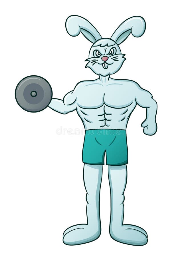 Muscular Rabbit Stock Illustrations – 41 Muscular Rabbit Stock ...