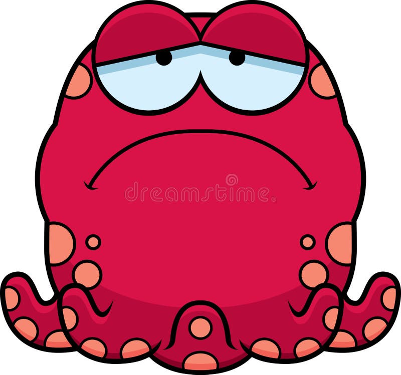 Cartoon Octopus Reading stock vector. Illustration of studying - 47412333