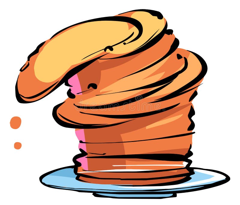 Mini Pancakes Cartoon Stock Illustrations – 34 Mini Pancakes Cartoon ...