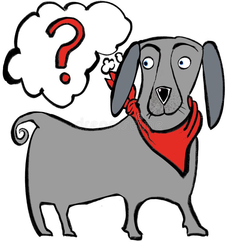 Question man stock vector. Illustration of cartoon, questioning - 34780009