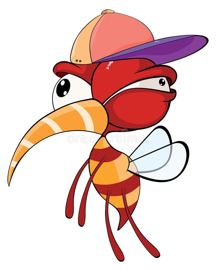 Red insect stock vector. Illustration of characters, nightmare - 17440110