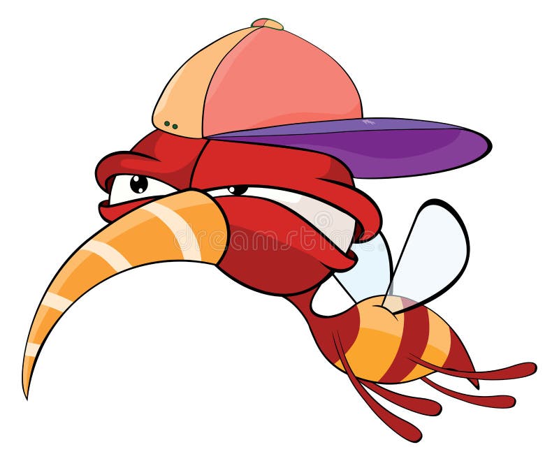 Red insect stock vector. Illustration of characters, nightmare - 17440110