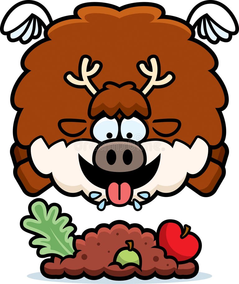 Reindeer Eating Stock Illustrations 220 Reindeer Eating Stock Illustrations Vectors And Clipart
