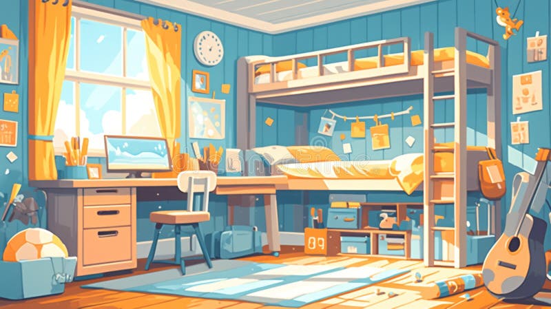 Bunk Cartoon Stock Illustrations – 500 Bunk Cartoon Stock Illustrations ...