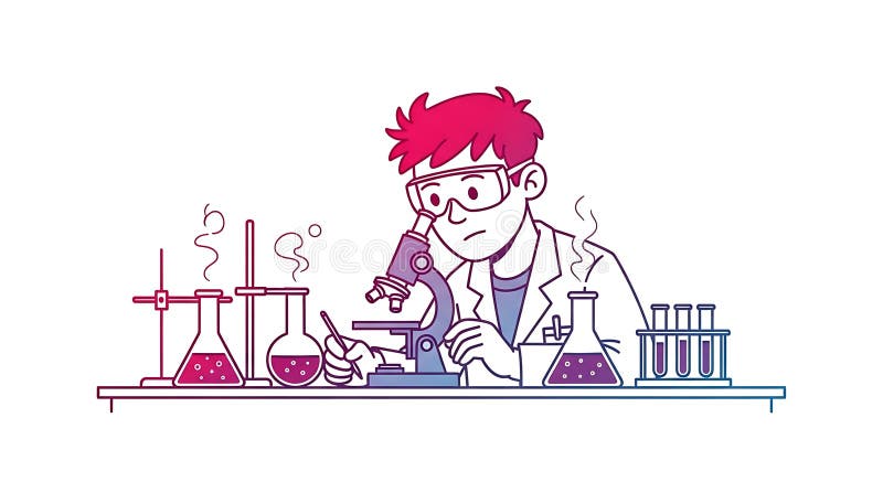 Scientist Goggles Cartoon Stock Illustrations – 1,268 Scientist Goggles ...