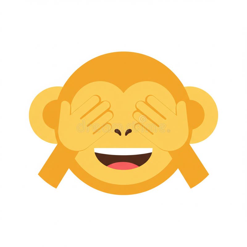 Emoji Monkey Smile Stock Illustrations – 680 Emoji Monkey Smile Stock ...