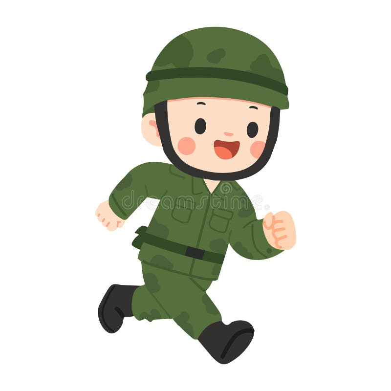 Soldier Running Stock Illustrations – 1,112 Soldier Running Stock ...