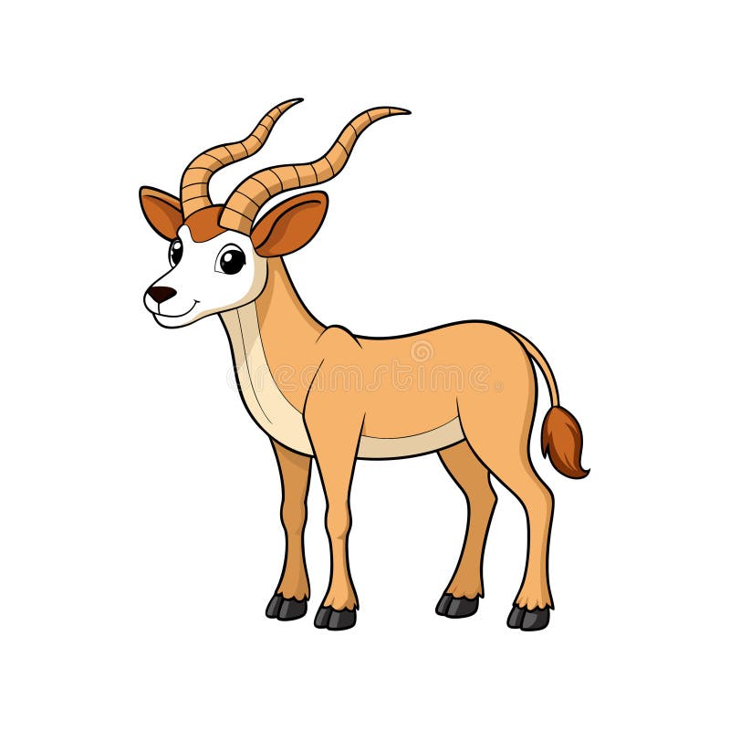 Springbok Outline Stock Illustrations – 134 Springbok Outline Stock ...