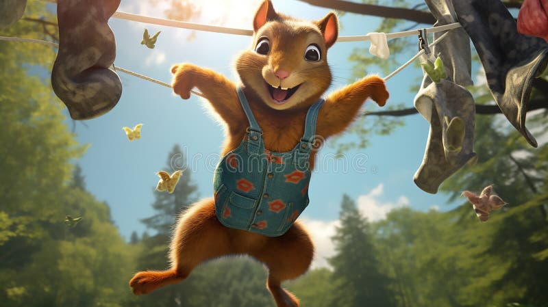 Hyperactive Squirrel Stock Illustrations – 20 Hyperactive Squirrel ...